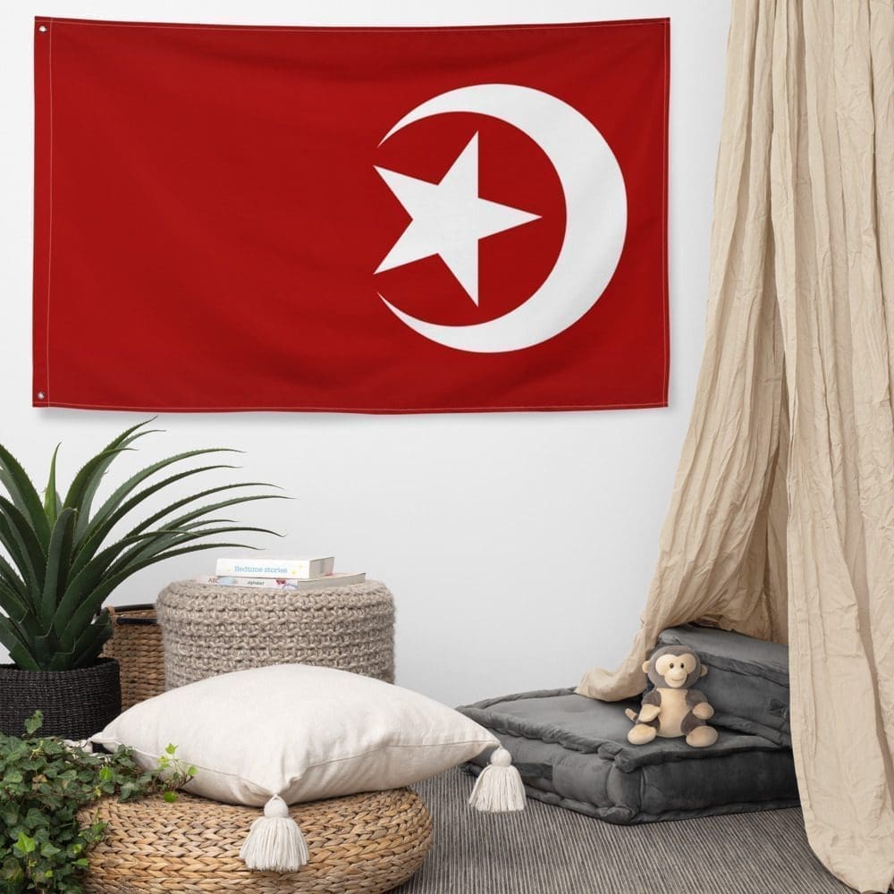 Nation of Islam Flag Tapestry Aesthetic Wall Tapestry | B1Clothing Co.