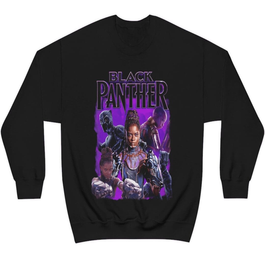 Shuri Black Panther Crewneck Sweatshirt | B1Clothing Co.