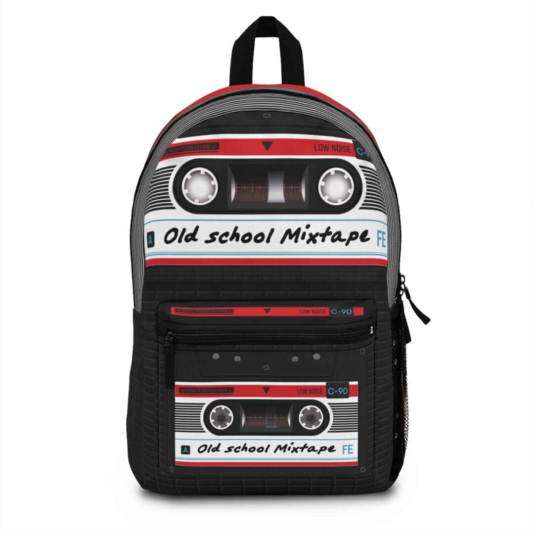 90s Mixtape Backpack | Retro Grunge Rucksack | B1Clothing Co.
